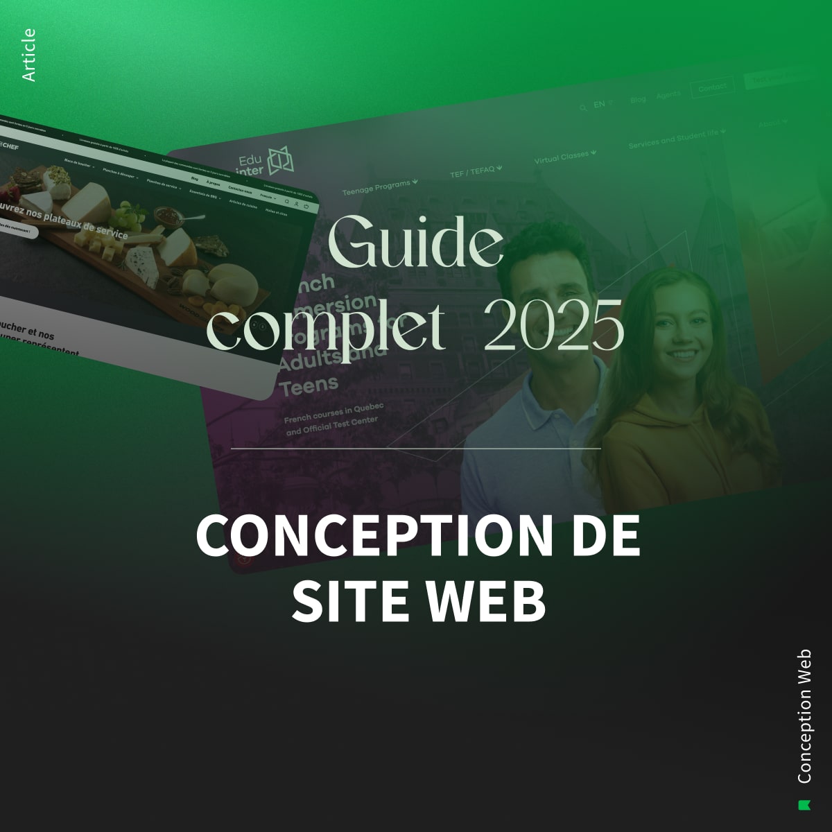 Conception de site web: votre guide complet 2025